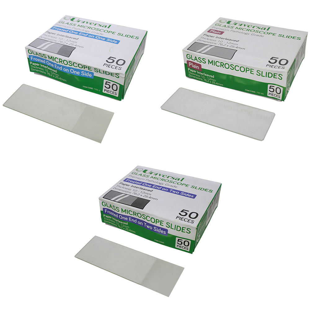 Universal Pathology Microscope Glass Slides 1.0-1.2mm – Medilab Marketplace