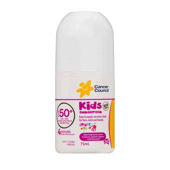 Cancer Council Kids Sunscreen SPF50+ 75mL Roll-On – Medilab Marketplace