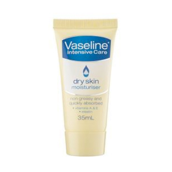 Vaseline Intensive Care Dry Skin Moisturiser 35mL Non-greasy and Quick ...